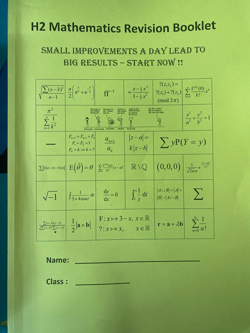 Raffles Institution (JC) Science, Physics, Math Notes, Hobbies & Toys ...