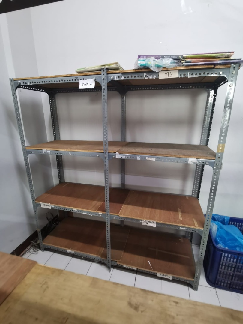 Rak Barang / Rak Industri ukuran tinggi 1.5 meter, Perabotan Rumah di ...