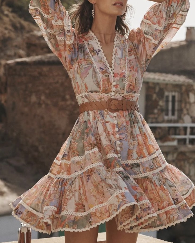 Rare!! Spring Summer dress pastel rok skirt babydol lace renda ruffle ...