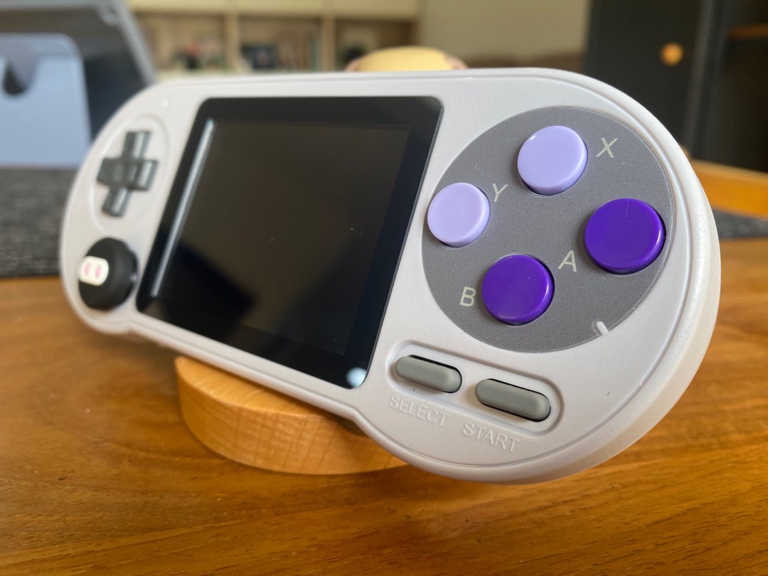 Retro Handheld Game Console -Data Frog SF2000, Video Gaming, Video Game ...