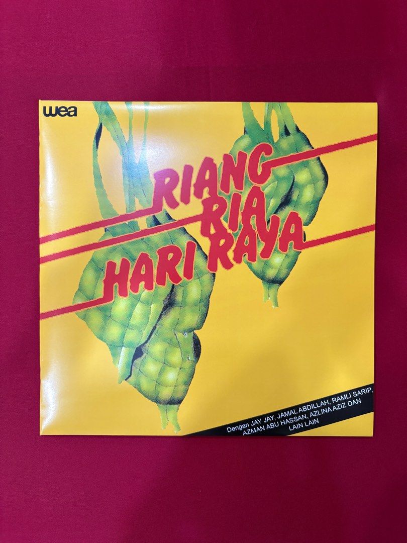 Riang Ria Hari Raya Album Piring Hitam Jay Jay Azljna Aziz Jamal Abdillah Uji Rashid Dll Lp ...