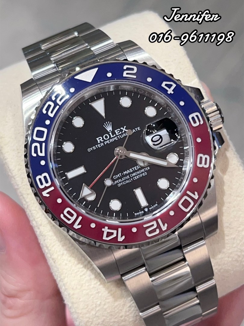 Rolex Gmt Master II Pepsi Oyster, Luxury, Watches on Carousell