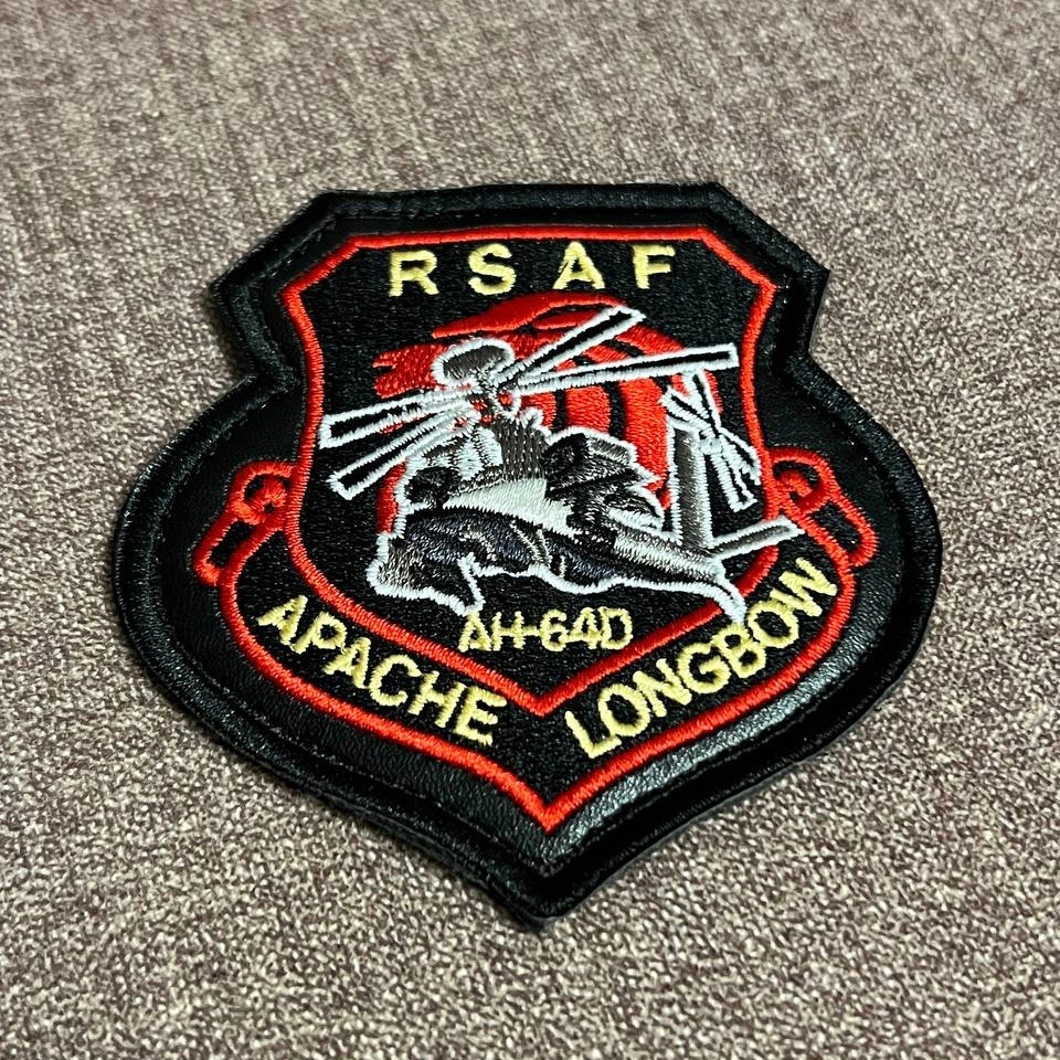 RSAF AH-64 APACHE LONGBOW PATCH, Hobbies & Toys, Memorabilia & Collectibles, Vintage ...