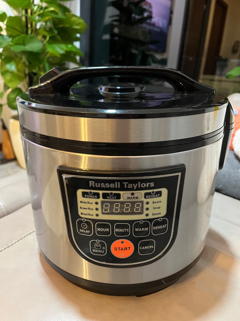Russell Taylors smart rice cooker 1.8L, TV & Home Appliances, Kitchen ...