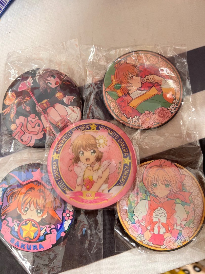 Sakura Badges, Hobbies & Toys, Memorabilia & Collectibles, Fan ...