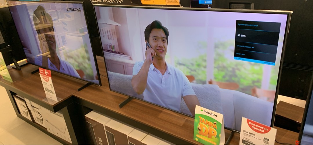SAMSUNG LED SMART TV 4K 50inch, Elektronik, TV & Perlengkapan Hiburan ...