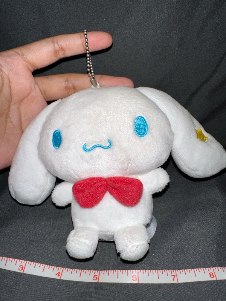 Sanrio Cinnamoroll Red Bow Star Embroidery Charm, Hobbies & Toys, Toys & Games on Carousell