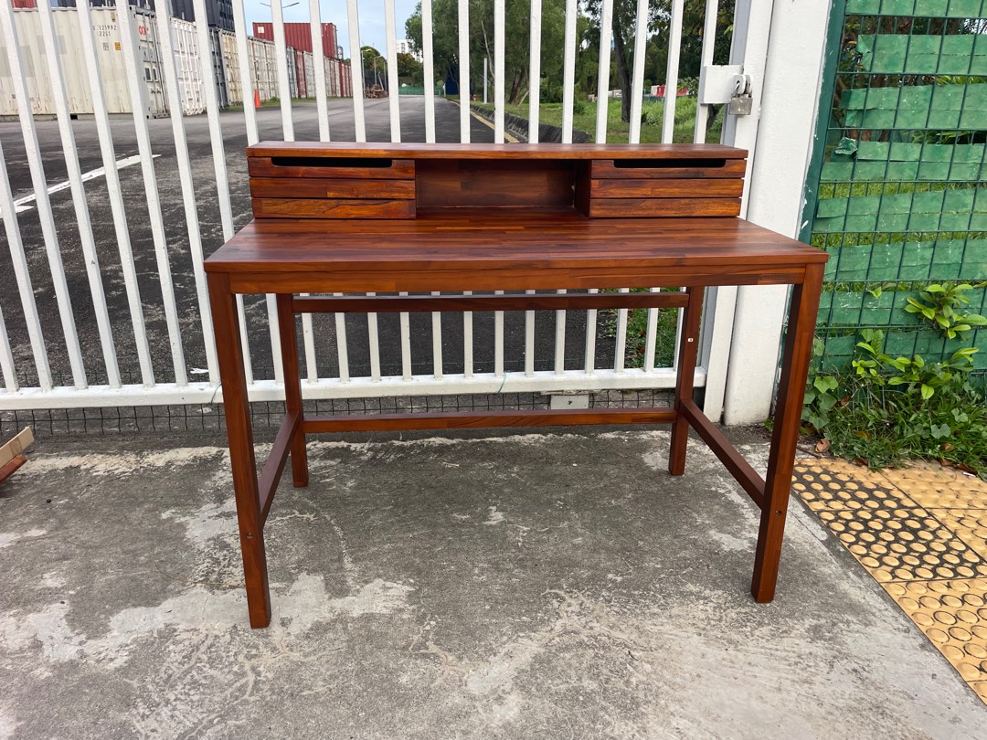 Scanteak desk console n bench available 110/60/76cm free delivery ...