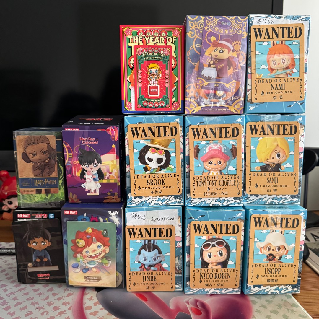Sealed Popmart (box open), Hobbies & Toys, Toys & Games on Carousell
