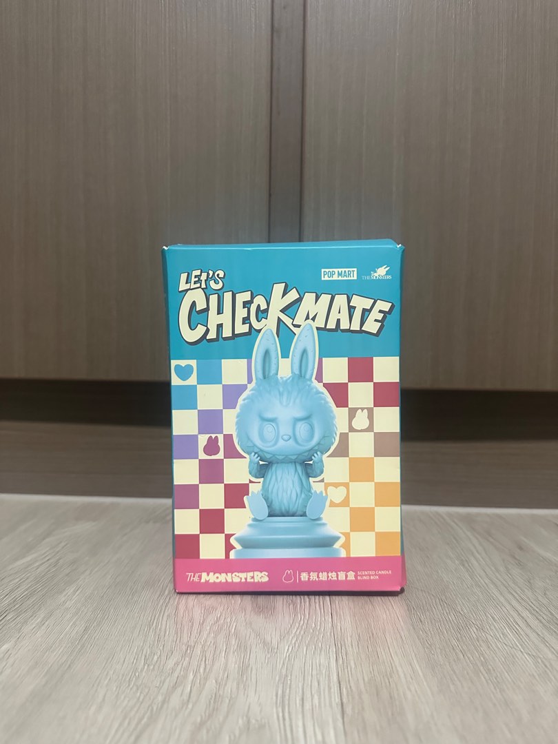 SEALED Popmart Labubu Lets Checkmate The Monster Chess Scented Candle ...