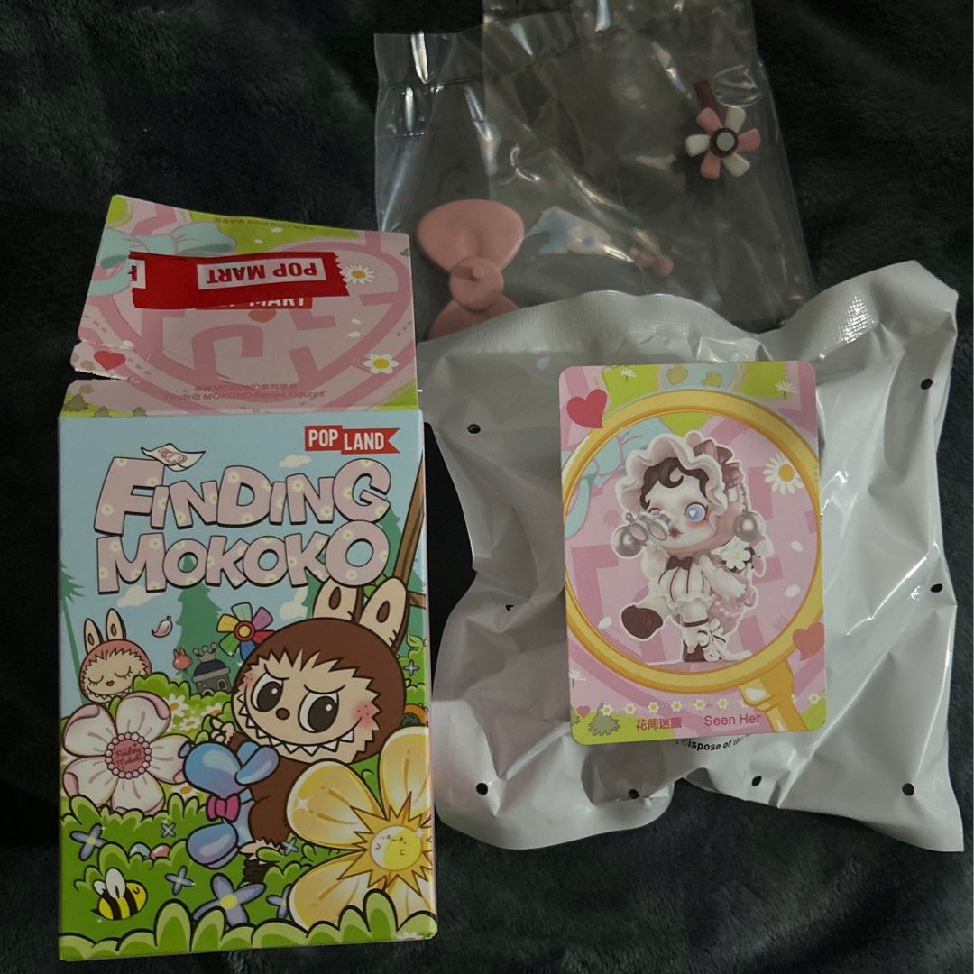 [Seen Her 花間迷藏] Finding Mokoko Series SP Figures 尋找Mokoko系列 Pop Mart 泡泡 ...