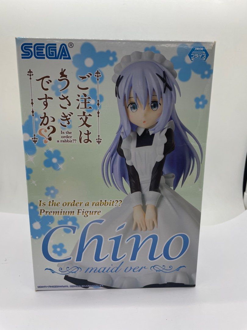 SEGA Gochiusa is The Order a Rabbit Premium Figure Chino Kafu Maid Ver ...