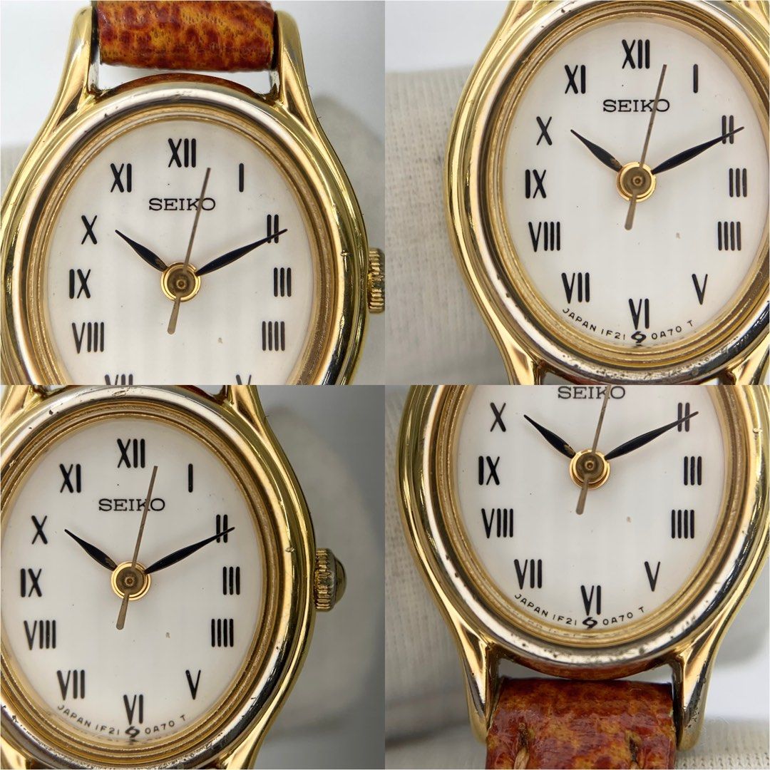 SEIKO QZ NOT MOVING 1F21 5420 GHW WATCH 257001657 ~, Luxury, Watches on ...