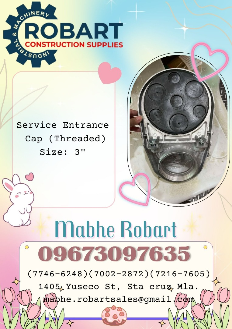 service entrance cap threaded, Furniture & Home Living, Cleaning ...