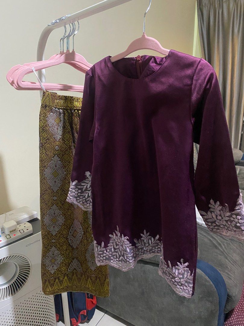 Set Baju Raya Ibu dan Anak Perempuan, Budak Lelaki dan Ayah Sekeluarga ...