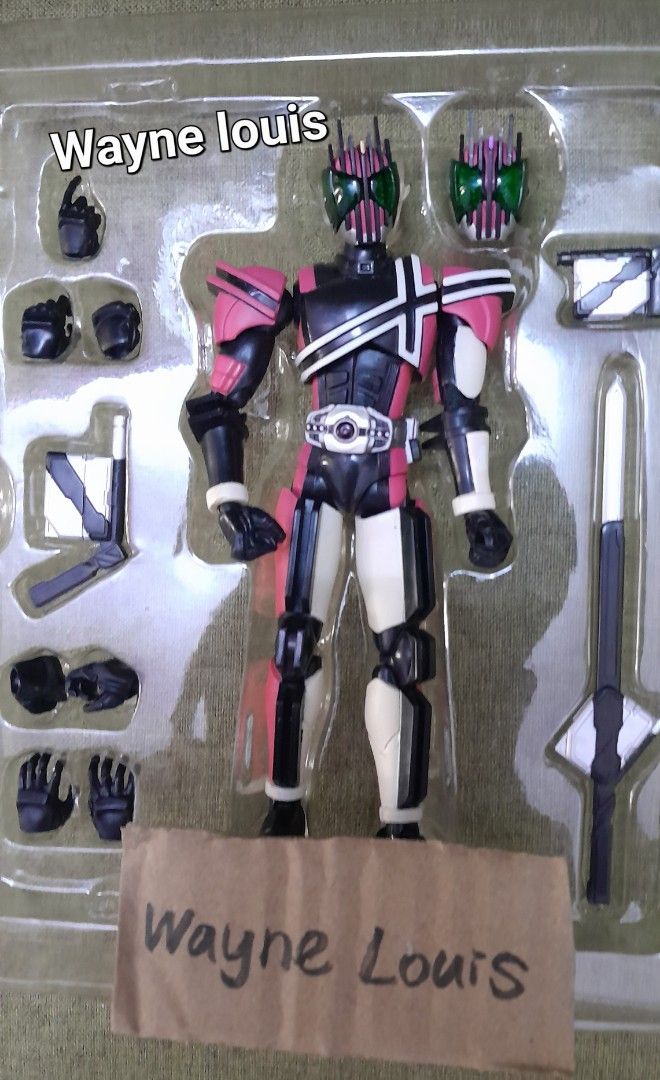 Shf kamen rider decade 1.0 version 6'inch 1/12 scale accessories ...