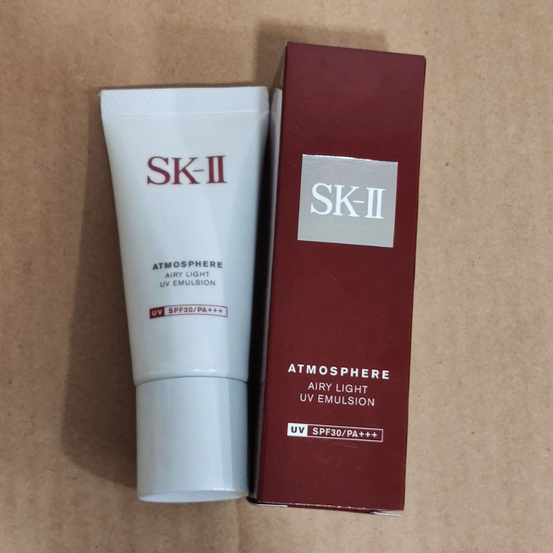 skii atmosphere airy light uv emulsion spf30/pa+++ 30g verison 2019, Beauty & Personal Care ...