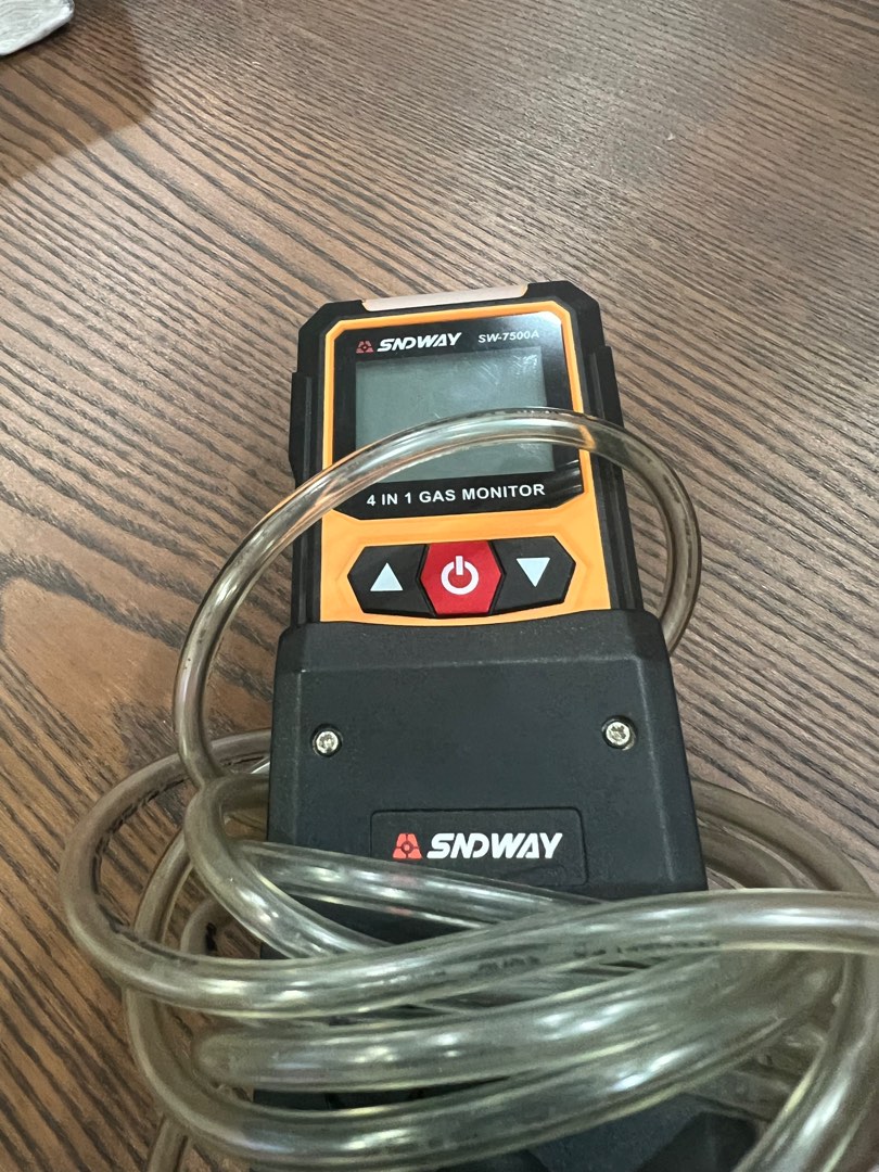 SNDWAY SW-7500A Gas Detector Meter 4 in 1 Oxygen O2 Carbon Monoxide CO H2S Ex Combustible Gas ...