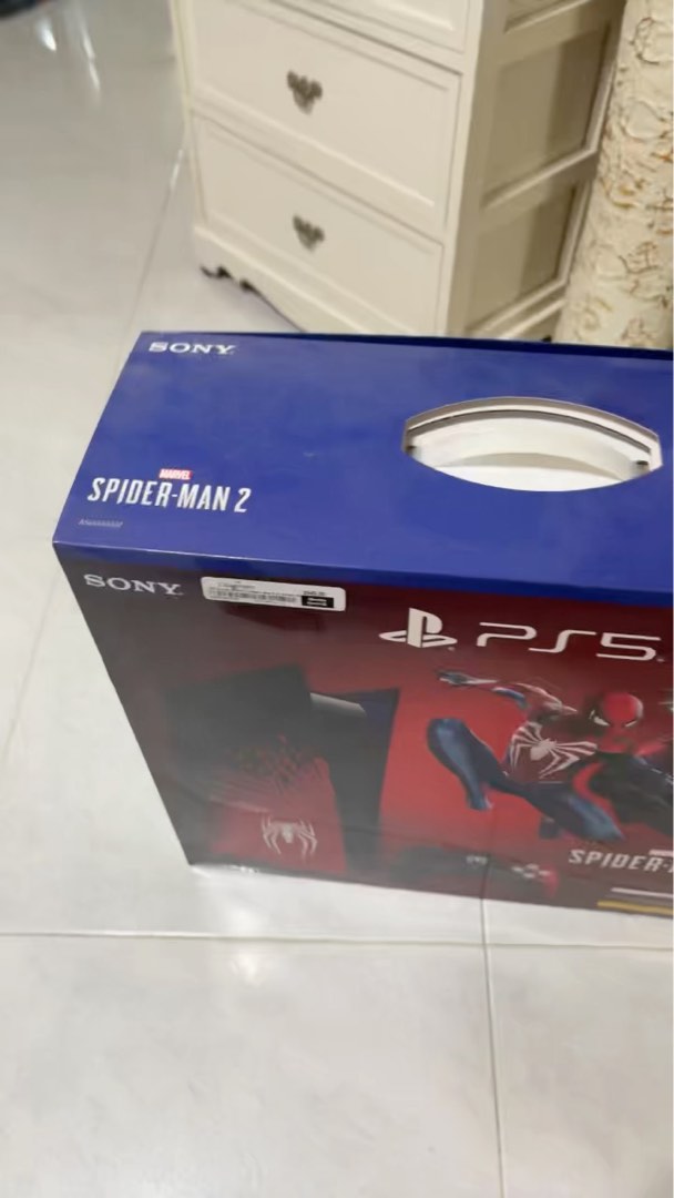 Sony PlayStation 5 Spider-Man 2 Limited Edition Console Box, Video ...