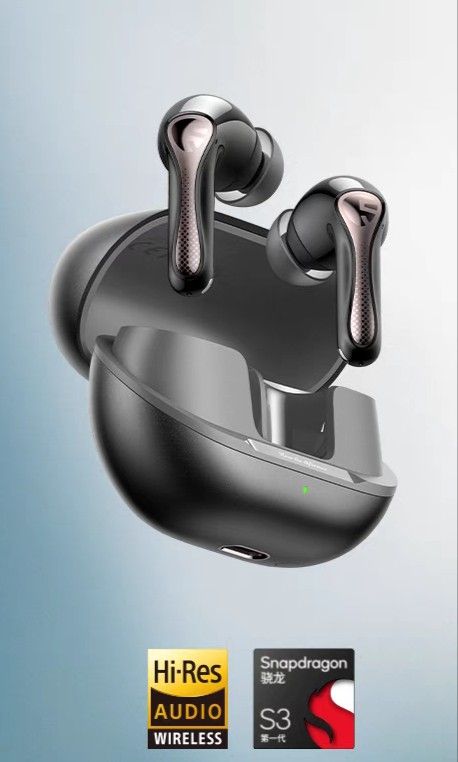 Soundpeats Air 5 pro wireless Bluetooth 5.4 active noise cancellation ...