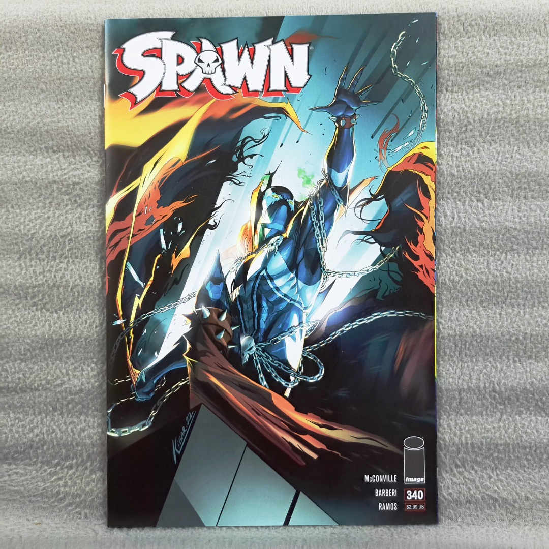 Spawn #340 Kibar Variant (Image Comics) Rory McConville, Carlo Barberi, Hobbies & Toys, Books ...
