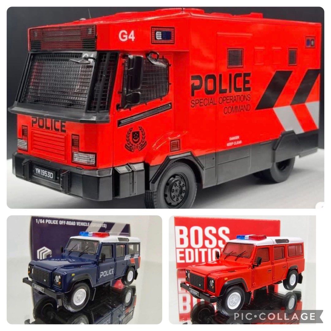 SPF Tactical Vehicle & Land Rover 1/64 (2 nos), Hobbies & Toys, Toys ...