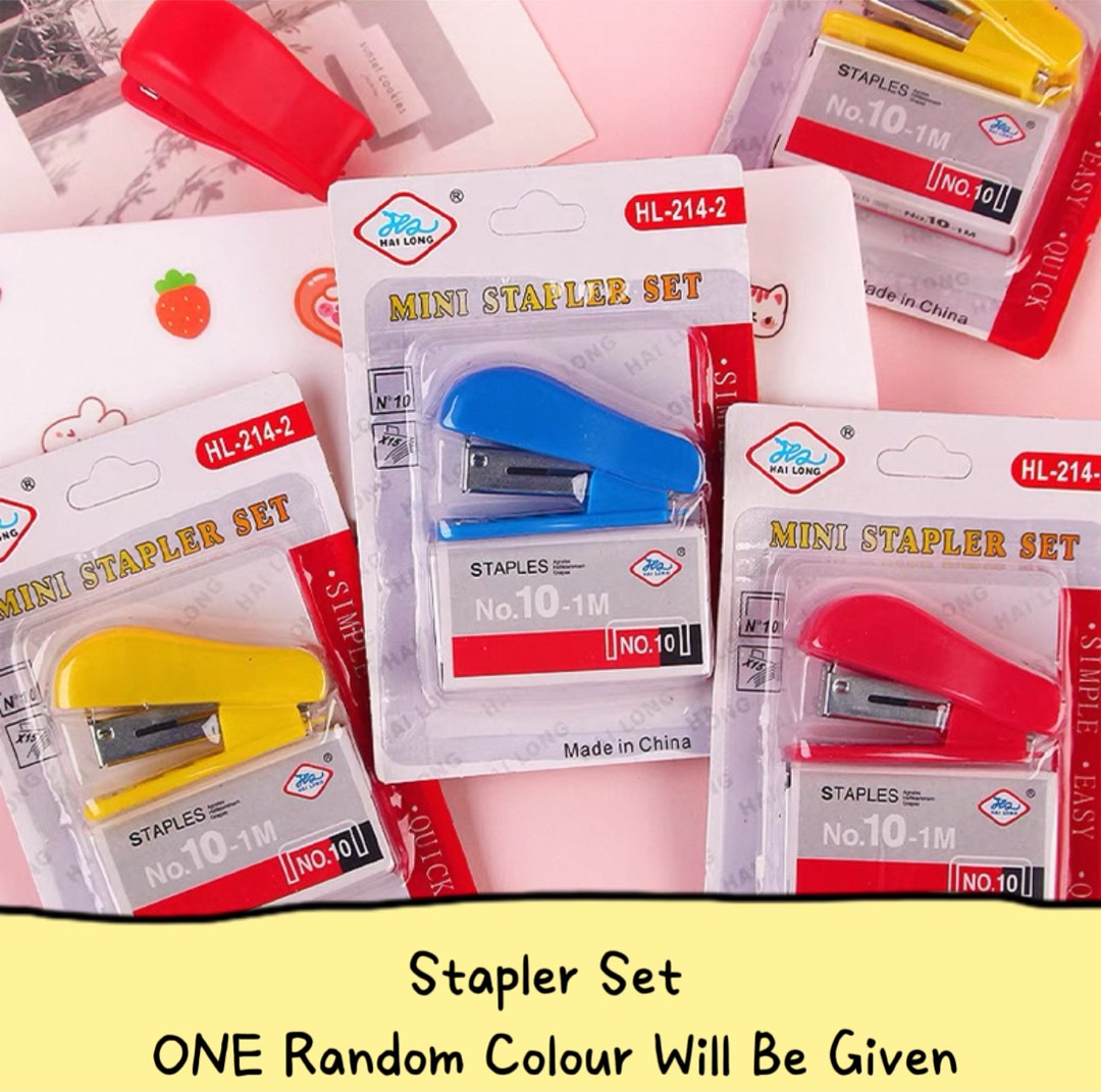Stapler Set, Hobbies & Toys, Stationery & Craft, Stationery & School ...