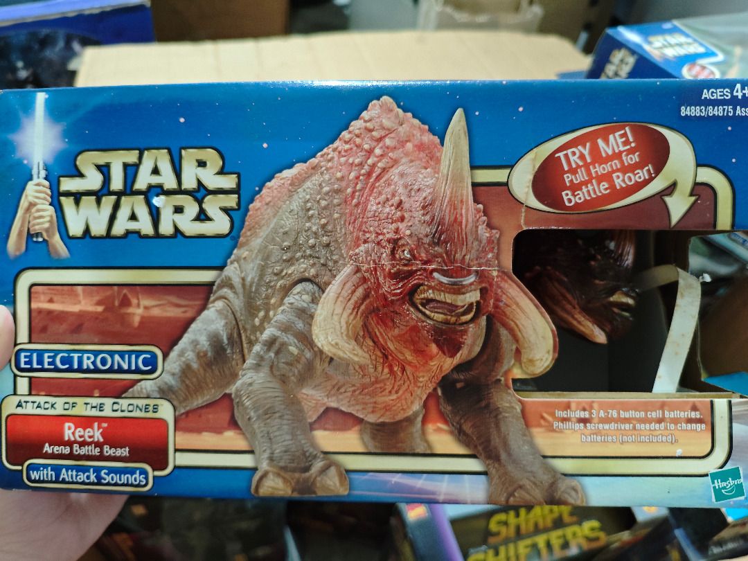 Star Wars Saga - Attack of the Clones Creatures: Reek (Arena Battle ...