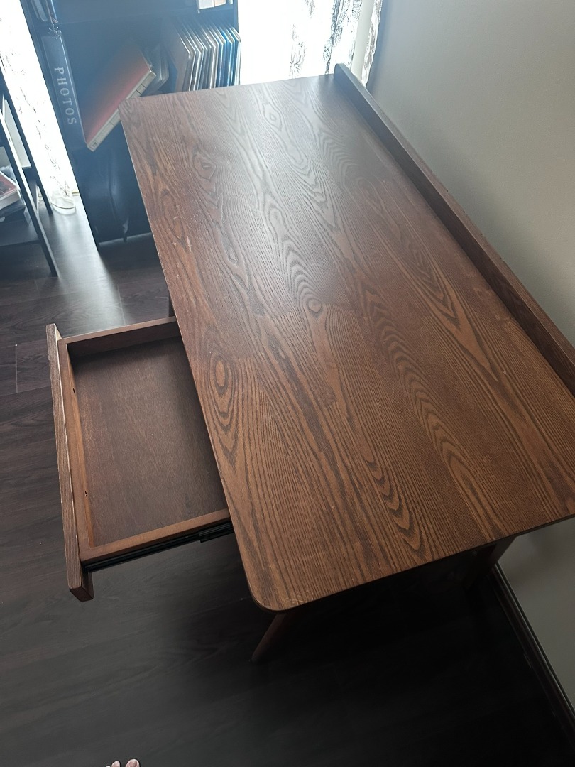 Study/Work Table (from SSF) free rotating chair, Furniture & Home ...