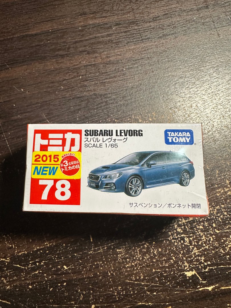 Takara Tomy Tomica 78 Subaru Levorg, 興趣及遊戲, 玩具 & 遊戲類 - Carousell