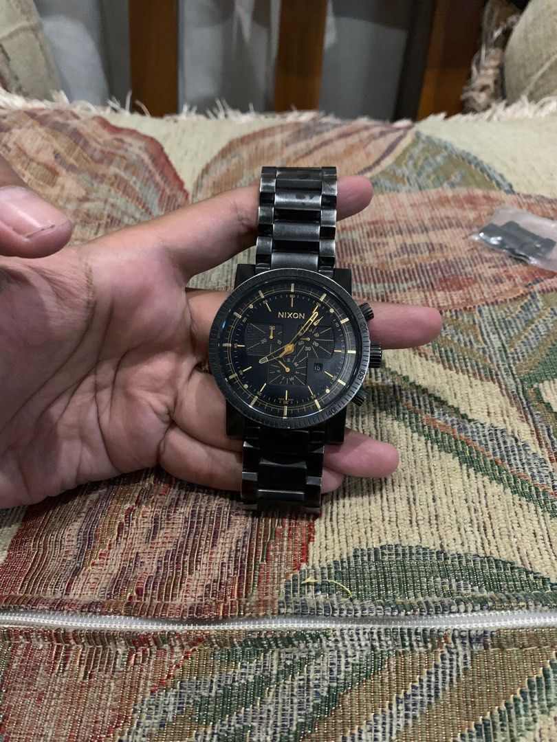 The Elite Class Nixon Magnacon SS all black gold vestal G-shock seiko ...