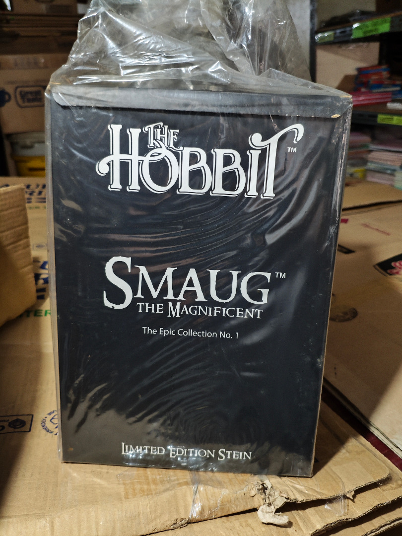THE HOBBIT SMAUG THE MAGNIFICENT LIMITED EDITION BEER STEIN, Hobbies ...