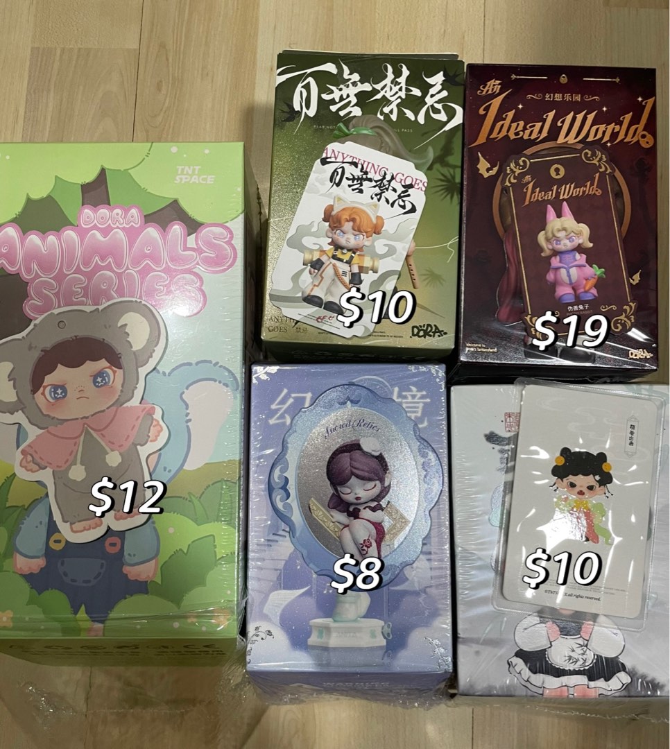 TNT SPACE - Dora plush zoraa Anita blindbox, Hobbies & Toys, Toys & Games on Carousell