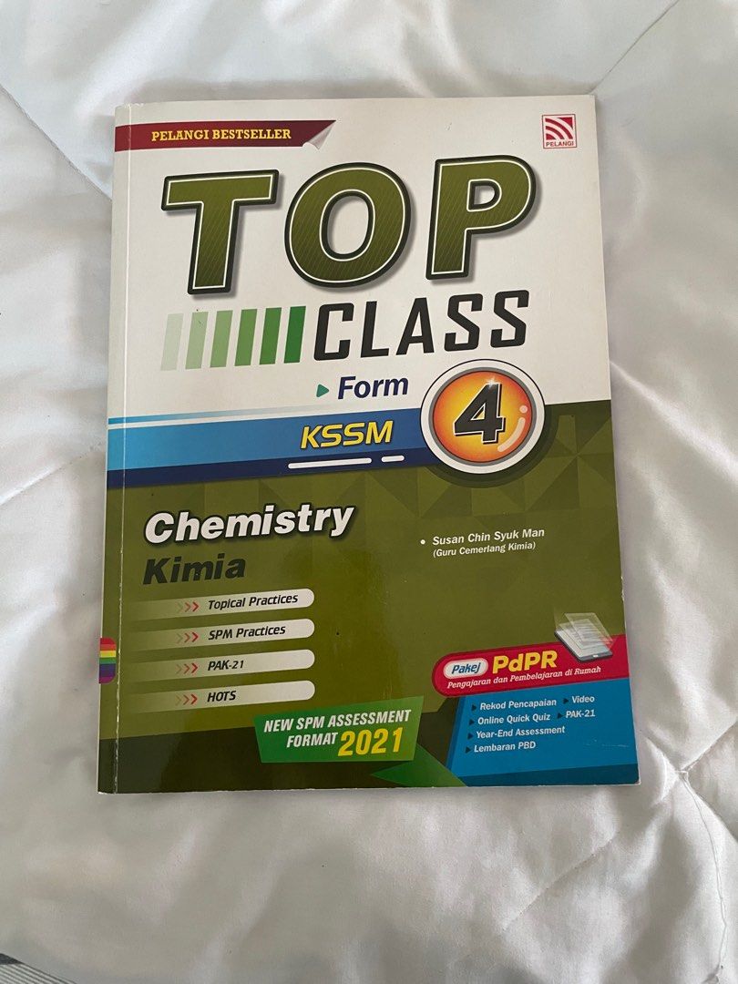 Top Class Form 4 - Chemistry, Hobbies & Toys, Books & Magazines ...