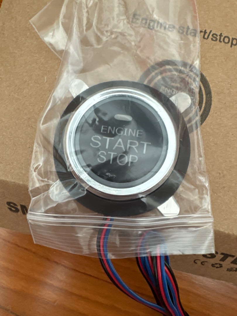 Toyota Estima Start Stop engine button, Car Accessories, Accessories on ...