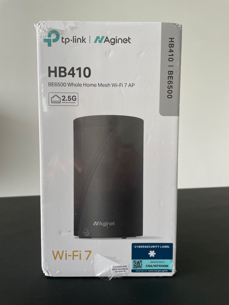 TP-Link HB410 BE6500 2.5G Mesh Wifi 7, Computers & Tech, Parts ...