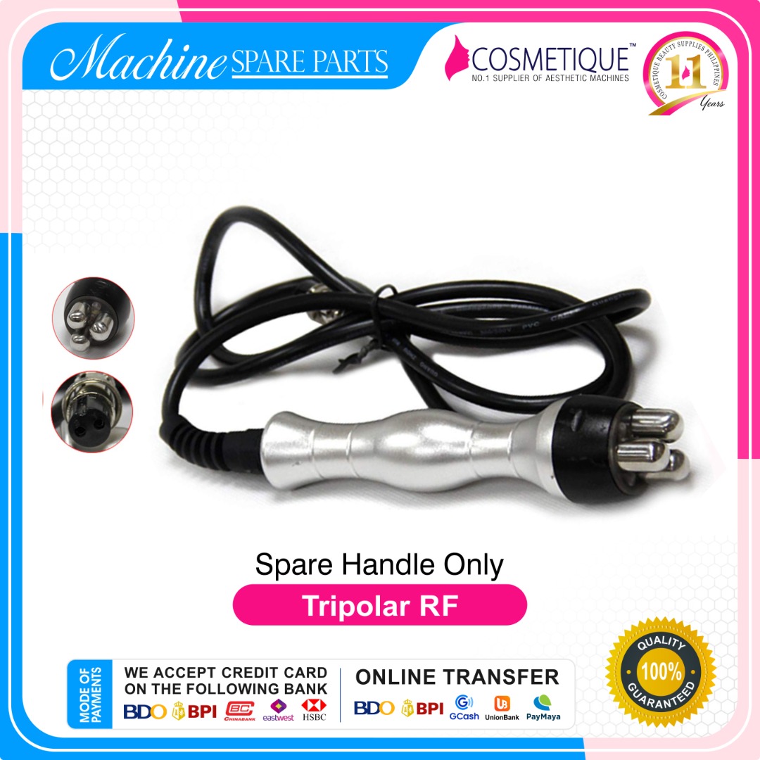 Tripolar Radio Frequency HANDLE ONLY Slimming Machine Spare Parts ...