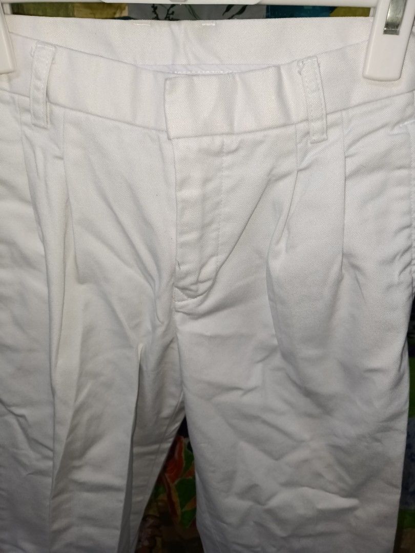 Uniform seluar putih sekolah, Babies & Kids, Babies & Kids Fashion on ...