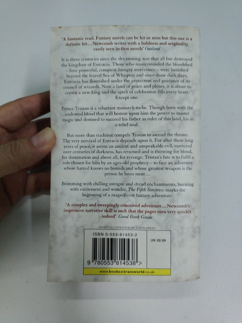 [Used] The Fifth Sorceress by Robert Newcomb (Epic Fantasy / Sci-Fi ...