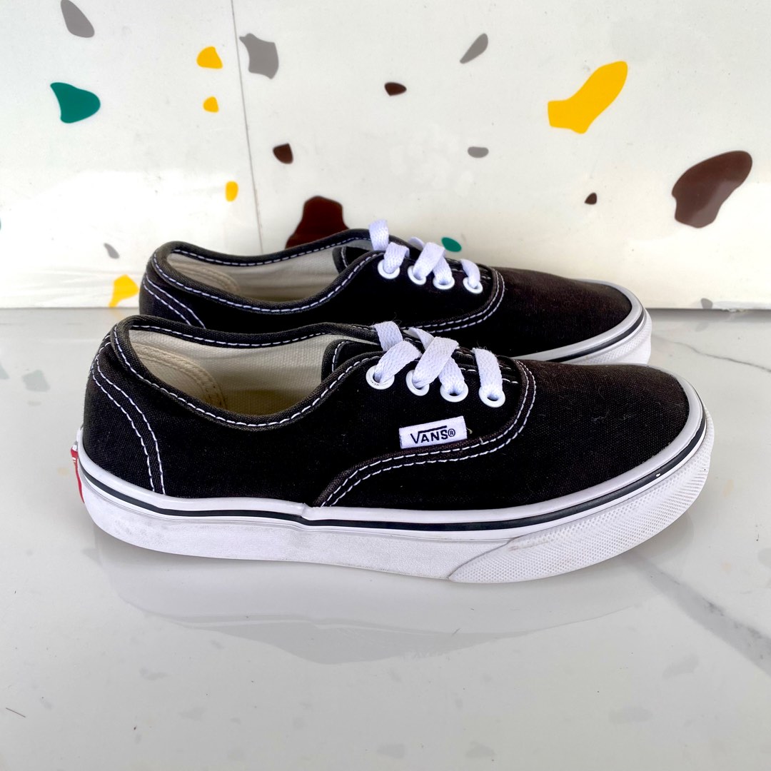 Vans Authentic BW Kids / sepatu sekolah vans anak / sepatu vans anak ...