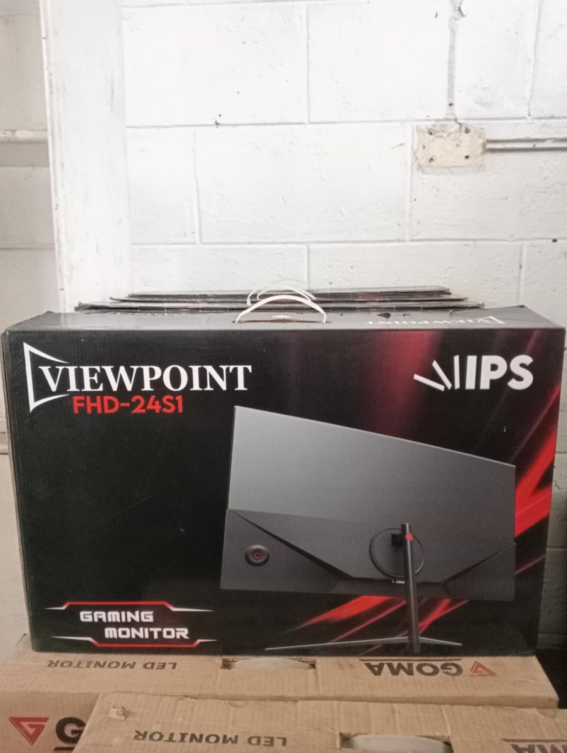 viewpoint 24 inches frameless monitor slightly used, Computers & Tech ...