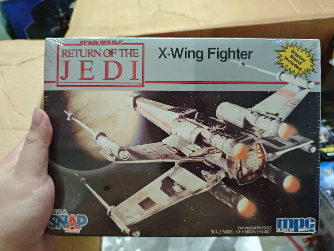 VTG Star Wars Return of the Jedi X-Wing Fighter model kit MPC ERTL 8918 Sealed, Hobbies & Toys ...