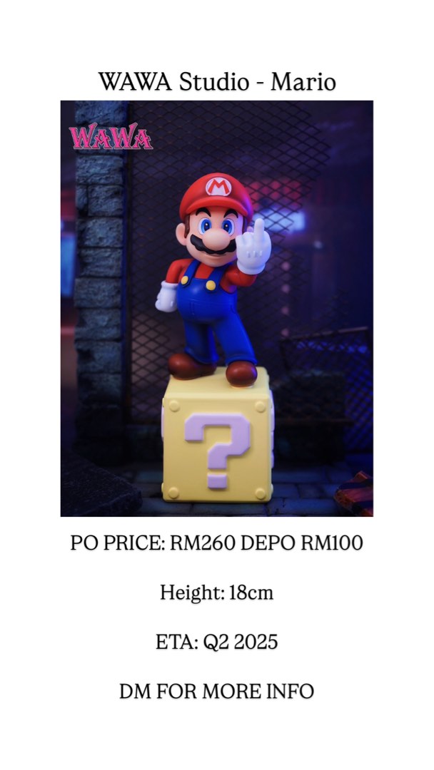 WAWA Studio - Mario, Hobbies & Toys, Toys & Games on Carousell