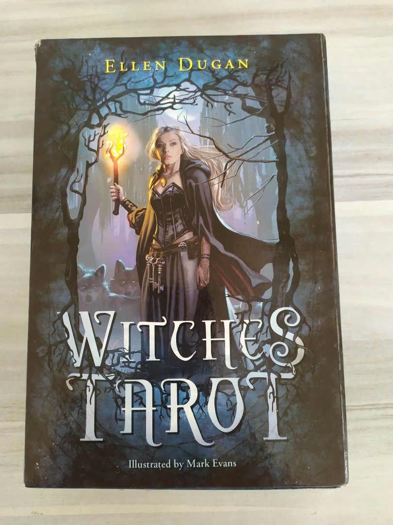 Witches Tarot Deck 78 Cards Divination Prophet Cards Family & Party ...
