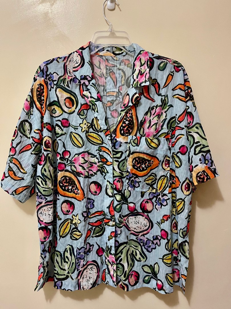 Zara Oversized Top/Coverall, Women's Fashion, Tops, Shirts on Carousell