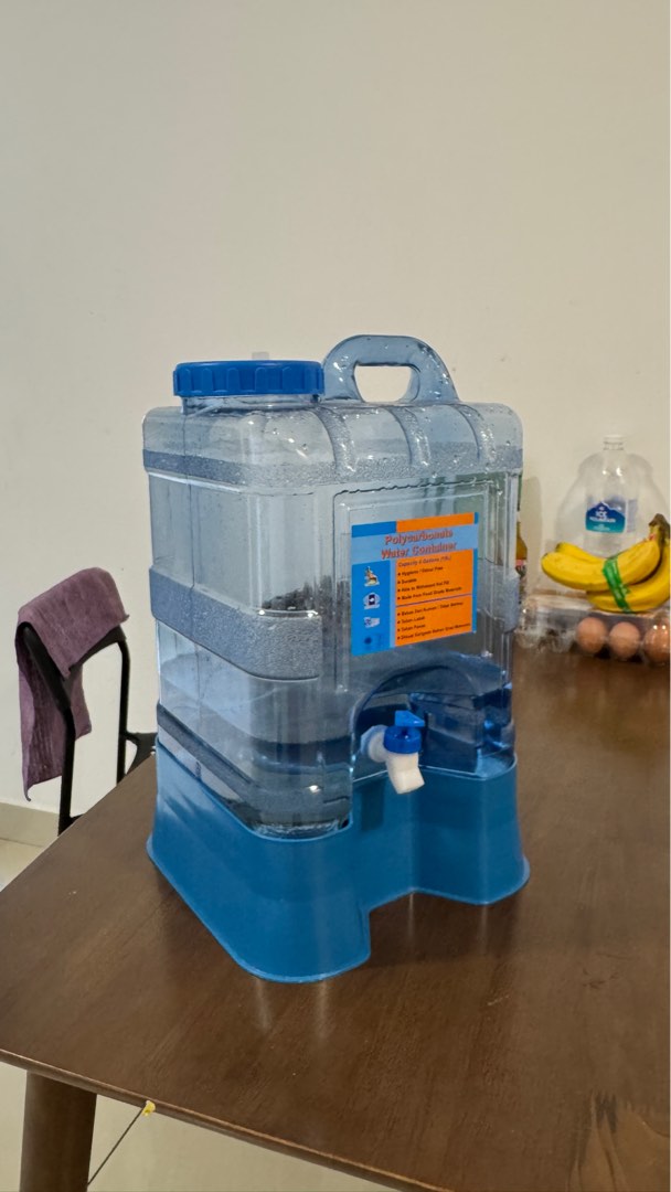 4 GALLON BOTTLE POLYCARBONATE WATER CONTAINER (16LITER), Water Storage ...