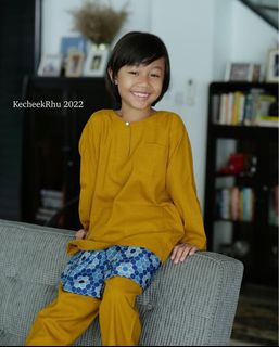 Kecheek Baju Melayu 1yo, Babies & Kids, Babies & Kids Fashion on Carousell