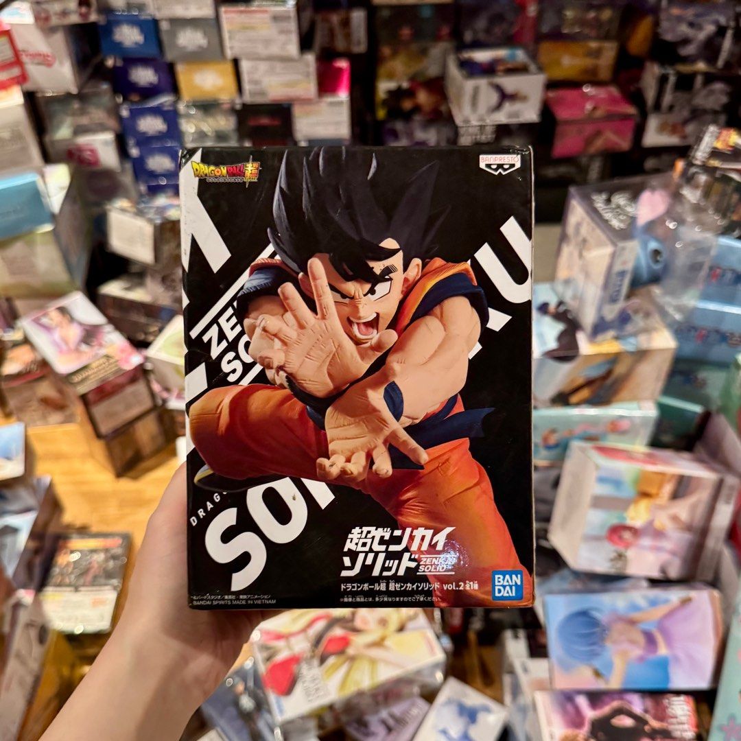 日版 景品 七龍珠 孫悟空 龜仙流傳承奧義 超級龜派氣功 龍珠超 超全開龜派氣功 Zenkai Solid Vol.2, 書籍、休閒與玩具, 玩具、公仔、桌遊在旋轉拍賣