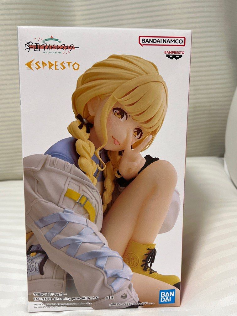 日版 現貨 學園偶像大師 ESPRESTO Charming pose 藤田琴音 景品 PVC 公仔, 書籍、休閒與玩具, 玩具、公仔、桌遊在旋轉拍賣