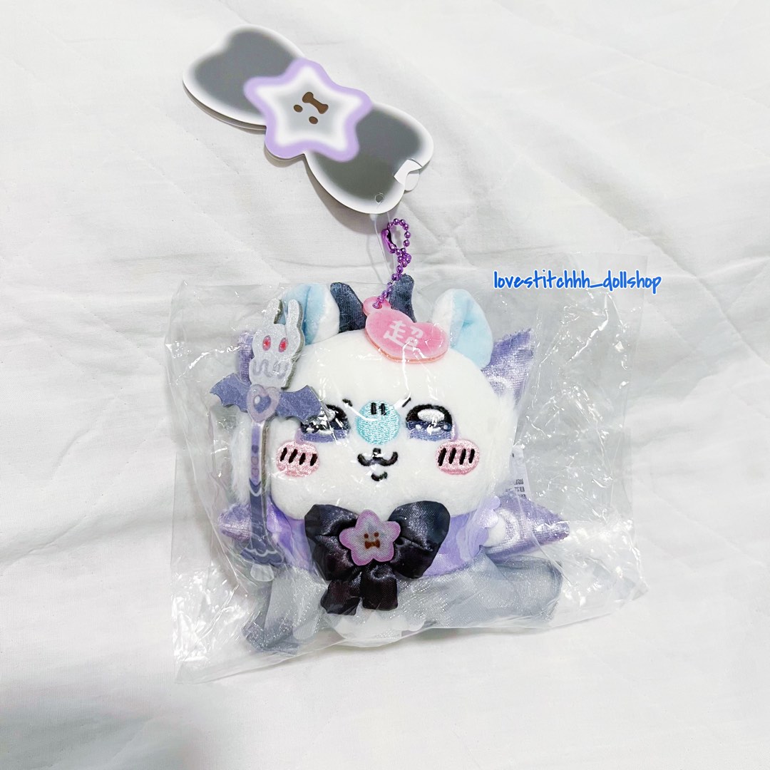 全新日版 吉伊卡哇 Chiikawa 飛鼠 小桃 Momonga - 第2代 黑魔法 黑魔法系列 黑魔法少女 黑暗 魔法少女系列 暗黑 暗黑魔法 超魔法少女 超魔系列 變身 魔法 掛飾 公仔 ...